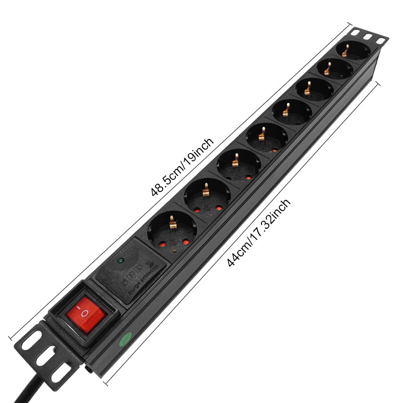 PDU (POWER DISTRIBUTION UNIT) - EURO STANDARD – maza.mn - Mazaalai Camera